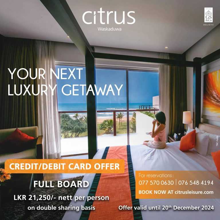 Best Hotel Offers in Sri Lanka | Citrus Waskaduwa
